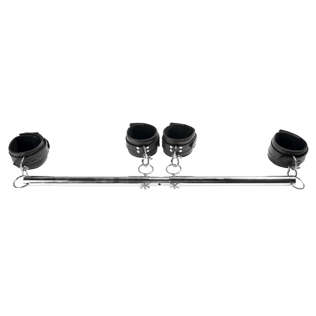 Straight Spreader Bar and Cuff Set By Kink | KinkStore – Kink Store
